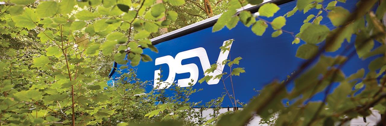 The DSV logo | DSV