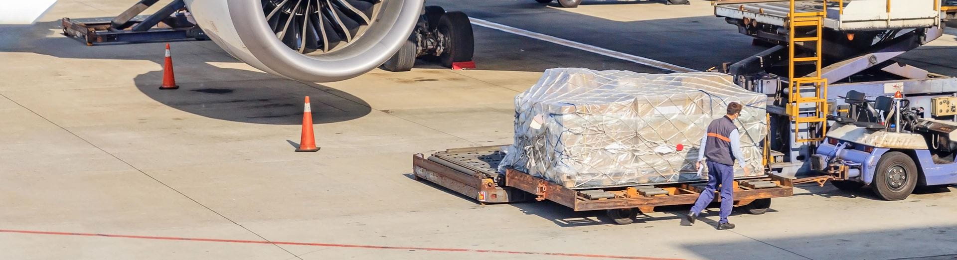 Dimensione dei pallet PGA & IATA; aereo con ULDs | DSV