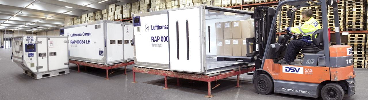 ULD: LD9/AAP container dimensions for air freight | DSV