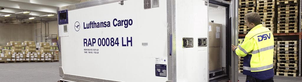 Dimensiones del contenedor aéreo ULD M1 / AMA | DSV