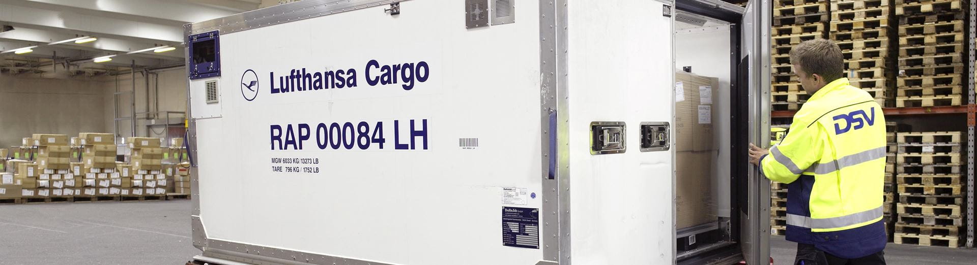 M1/AMA ULD dimensions and IATA codes for air freight | DSV