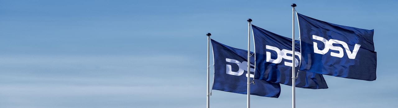 The DSV logo | DSV Global Transport and Logistics