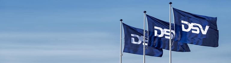The DSV logo | DSV