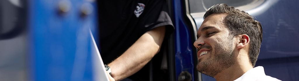 Flatbed or open trailer - find dimensions here | DSV