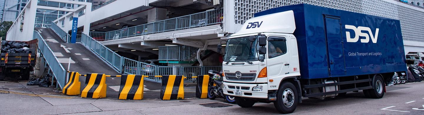 ¿Cuántos palets caben en un camión DSV estándar? | DSV