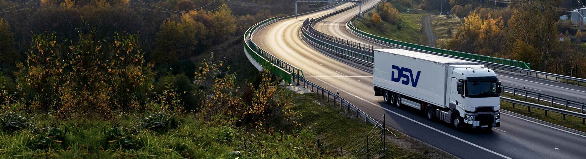 Road transport services for land shipments | DSV