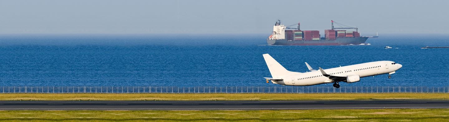 Transporte marítimo - aéreo | DSV
