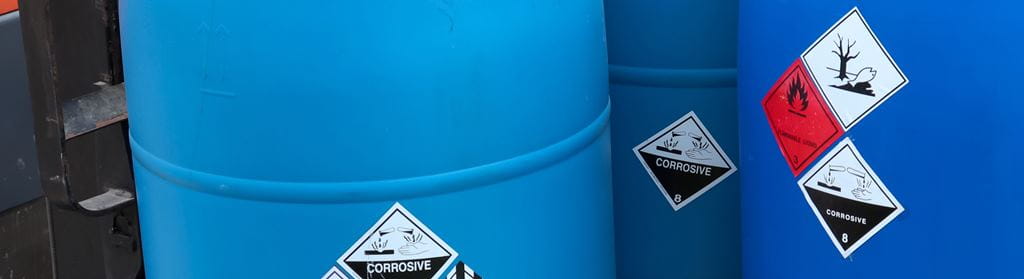 Class 8 Corrosives - Shipping dangerous goods | DSV