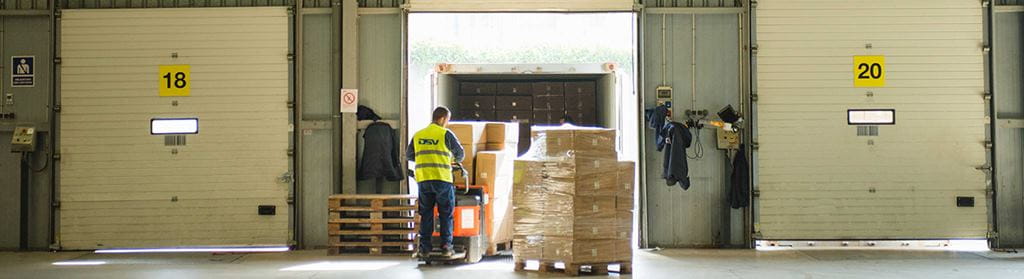 Trasporto di merci su pallet | DSV