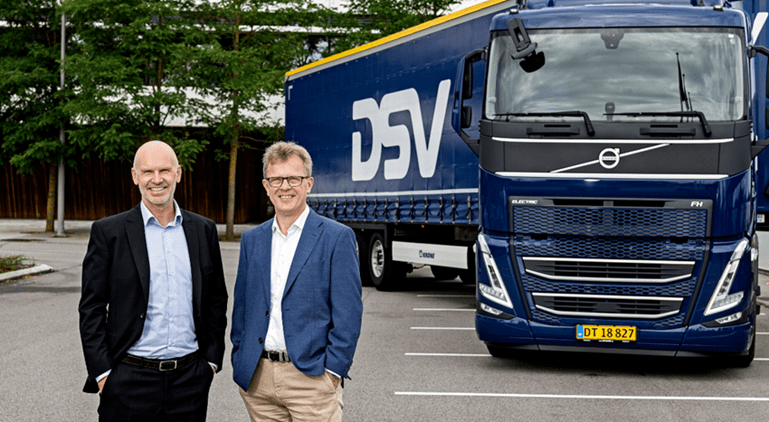 DSV and Volvo sign agreement to support decarbonisation of road freight ...