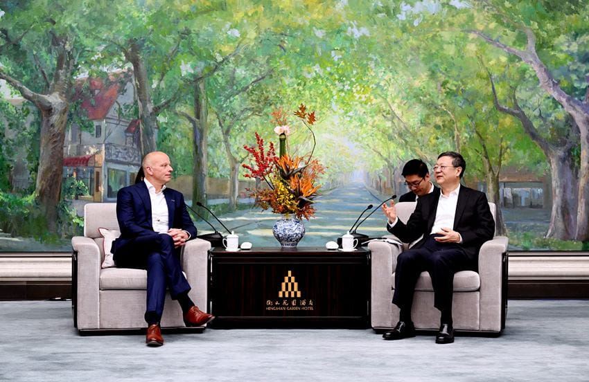 Committee Secretary of Shanghai, Chen Jining met with DSV Group | DSV