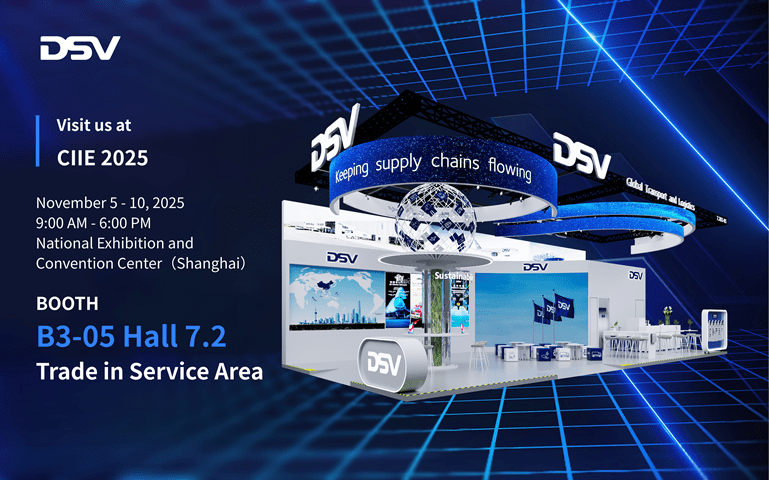 DSV debuts at CIIE with full-chain logistics solutions | DSV
