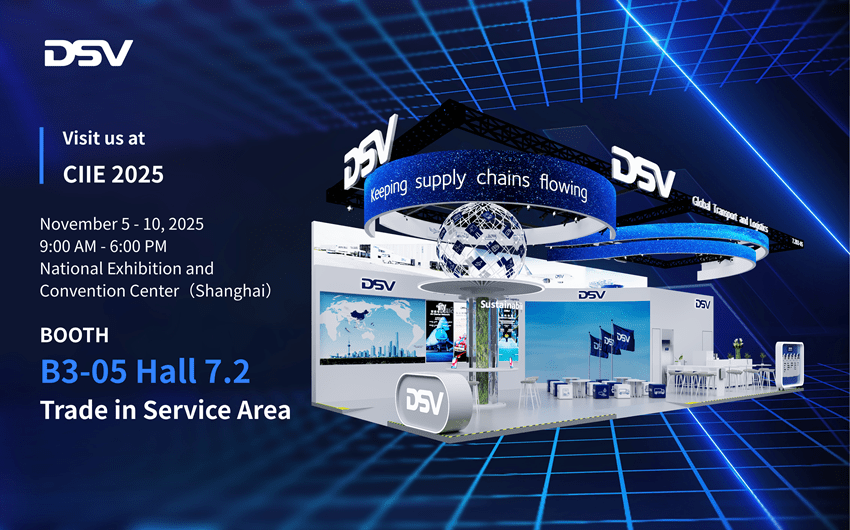 DSV debuts at CIIE with full-chain logistics solutions | DSV