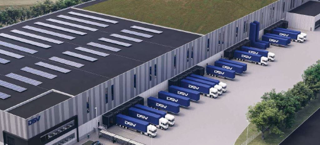 DSV introducerer bæredygtige logistikcentre | DSV