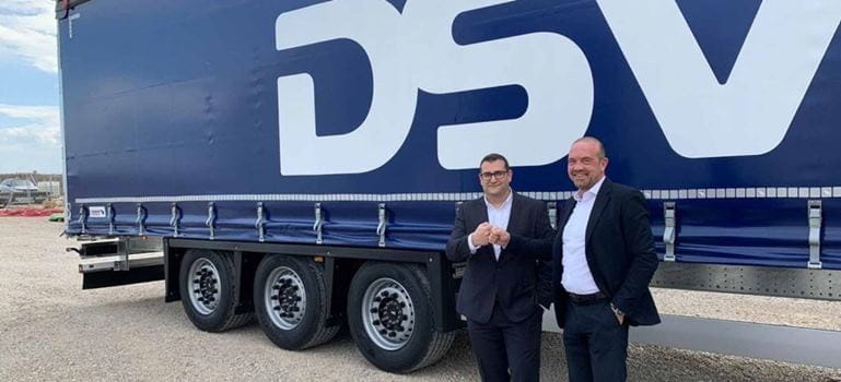 DSV aumenta la flota local con 200 megatrailers | DSV