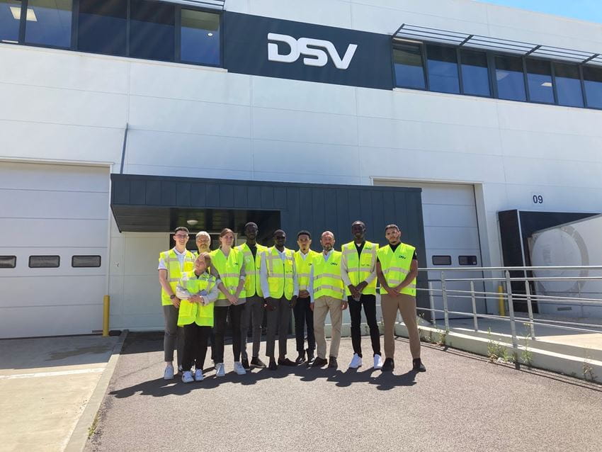 DSV Air & Sea Roissy a accueilli les étudiants d’ISTELI