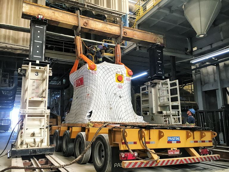 Ship, grind and press – ceramics in the making