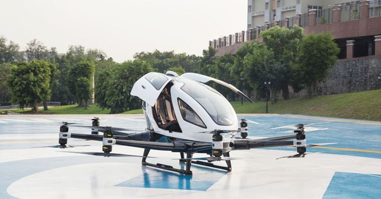 Urban mobility: first aerial vehicle prototypes for aerospace group ...