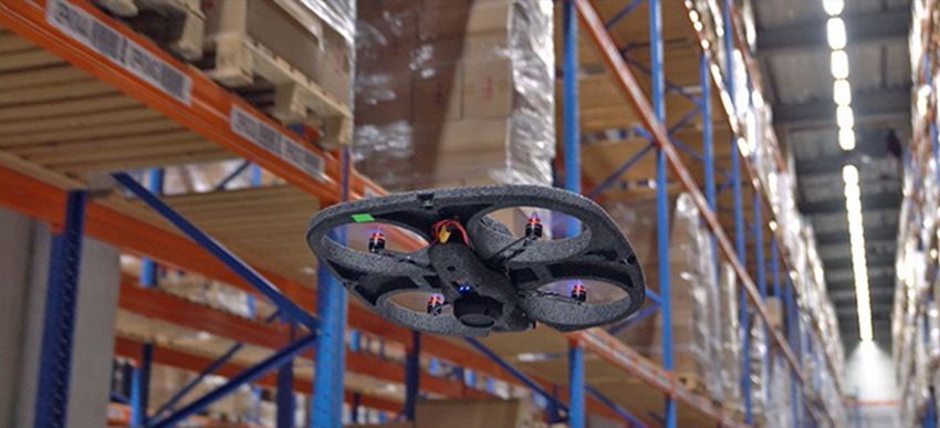 Drone System Improves Warehouse Operations Dsv