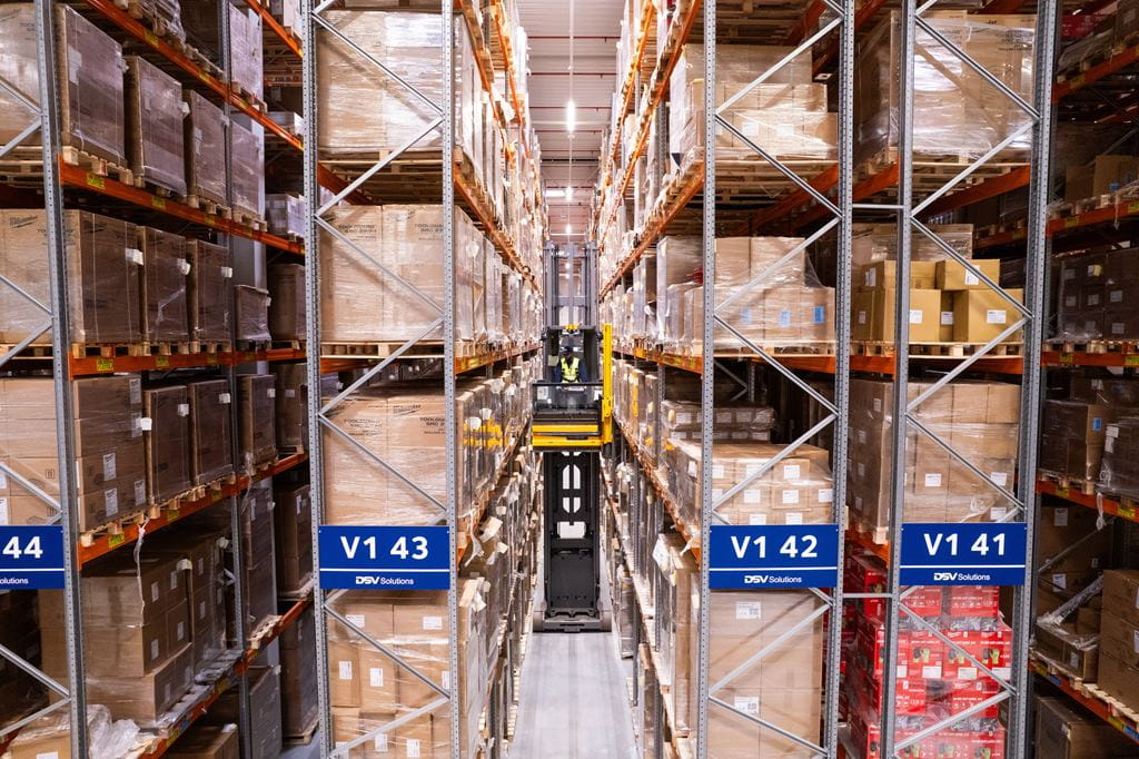 DSV branch in Magnice - modern logistics centre