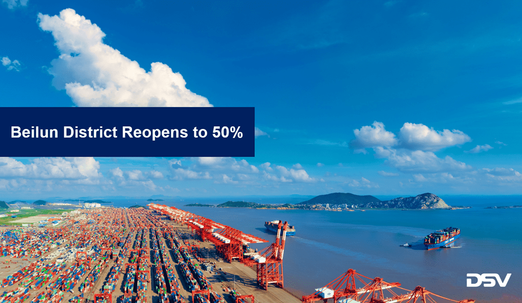 UPDATE – Beilun Port Operations | DSV