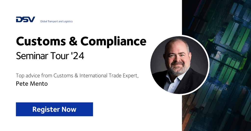 Customs and Compliance Seminars 2024 | DSV