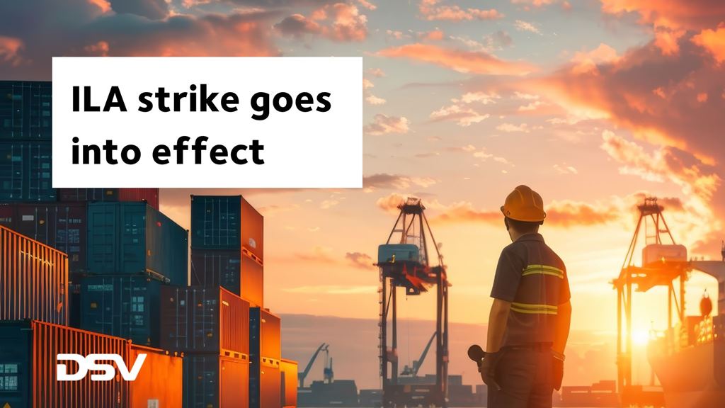 ILA strike in effect: Navigating disruption | DSV