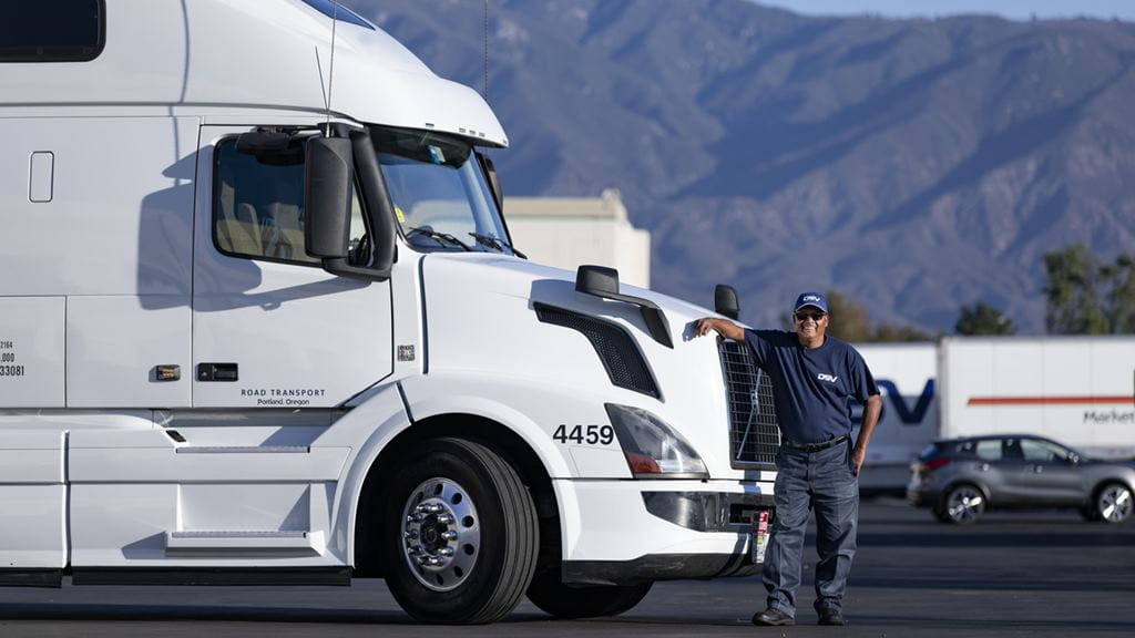 Become a DSV haulier - secure, stable work for hauliers