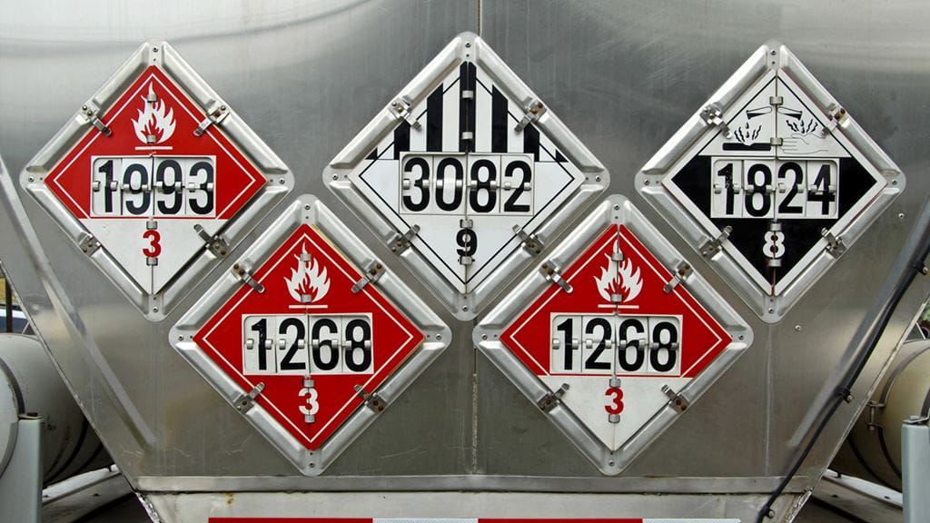 The 9 classes of dangerous goods in shipping | DSV