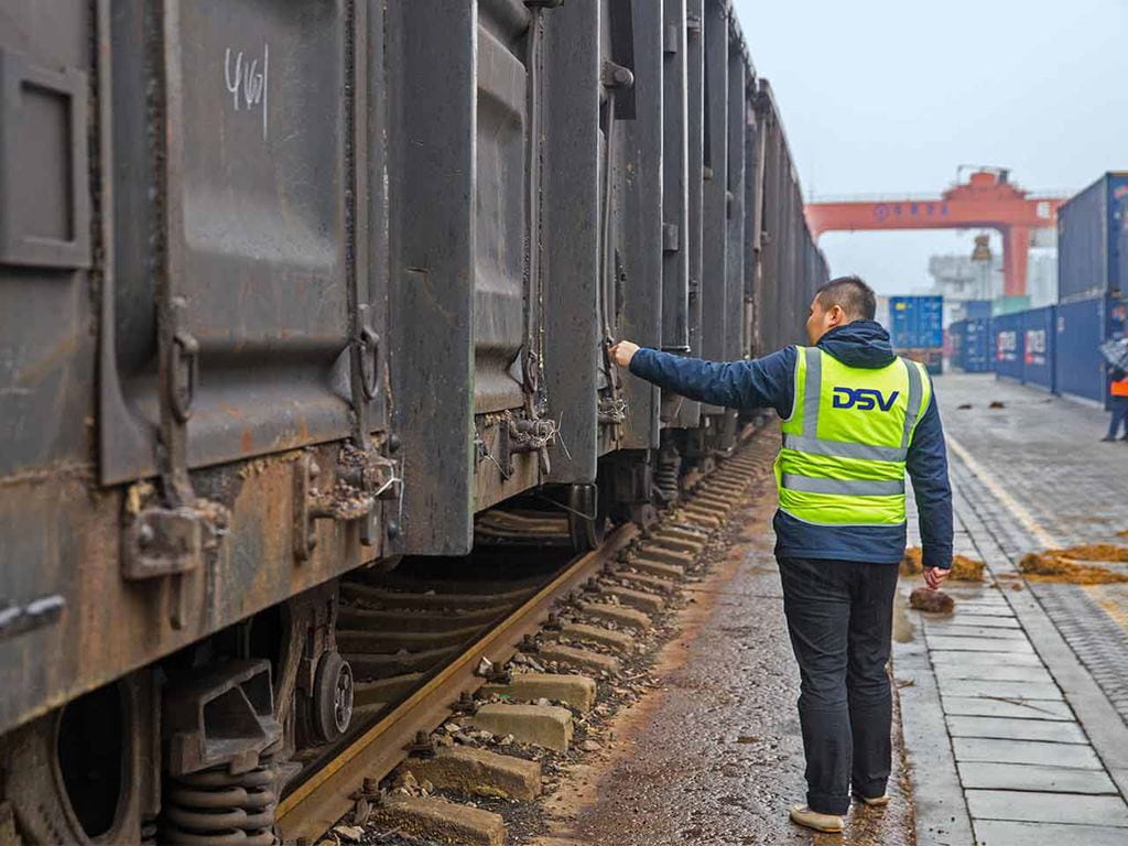 Transport ferroviaire solution logistique écologique|DSV