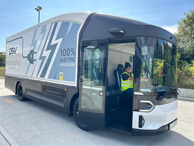 DSV launch an on-road operational evaluation of the all-electric zero ...