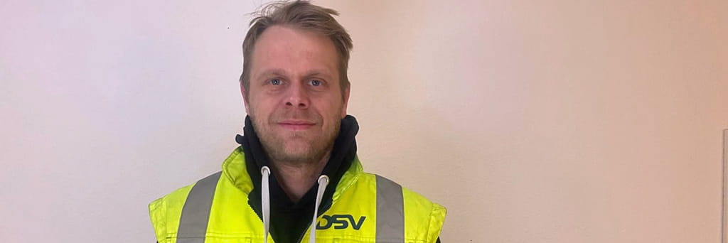 Felix Kirchhoff, Mitarbeiter bei DSV in Hamburg