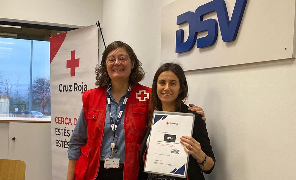 DSV colabora con la Cruz Roja en España | DSV