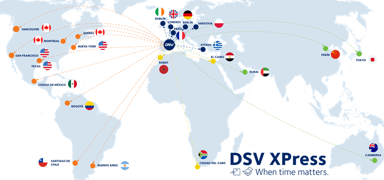 Servicio de paquetería express y mensajería