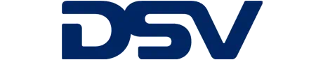 The DSV logo | DSV