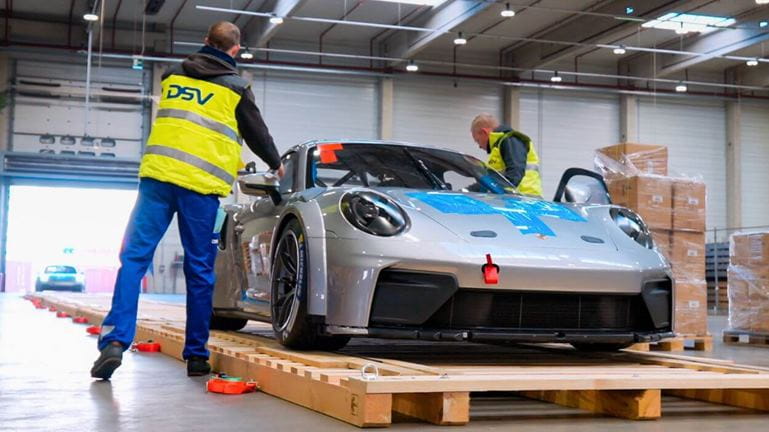 DSV x Porsche – North America logistics partner