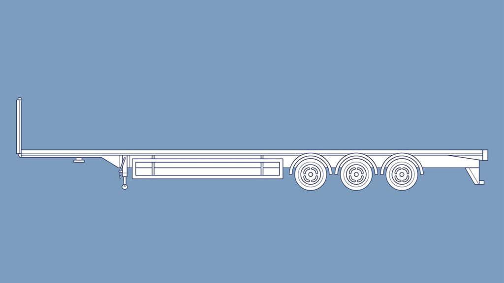 Shipping Trailer | Flatbeds in the United States | DSV