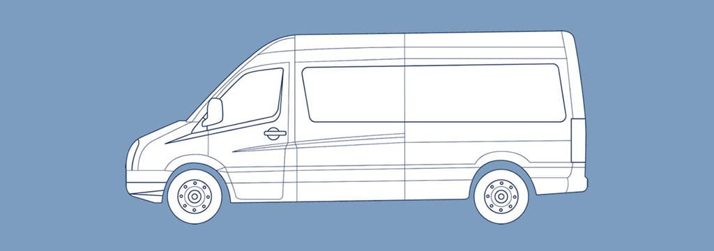 Shipping truck | Sprinter van | DSV