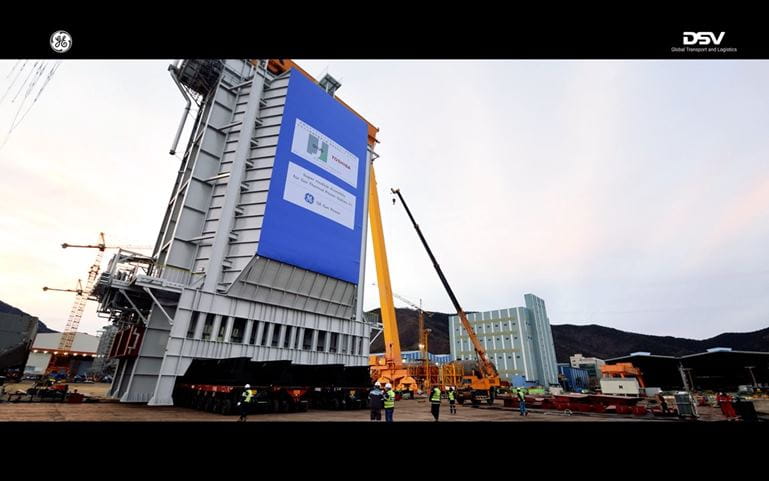 DSV and GE Gas Power: Making a Powerful Move Together | DSV