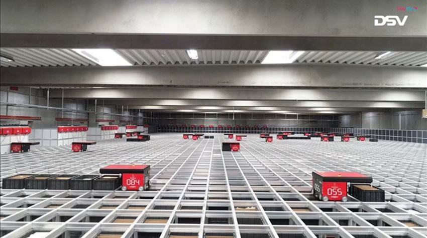 DSV makes warehouse automation accessible for companies of all sizes