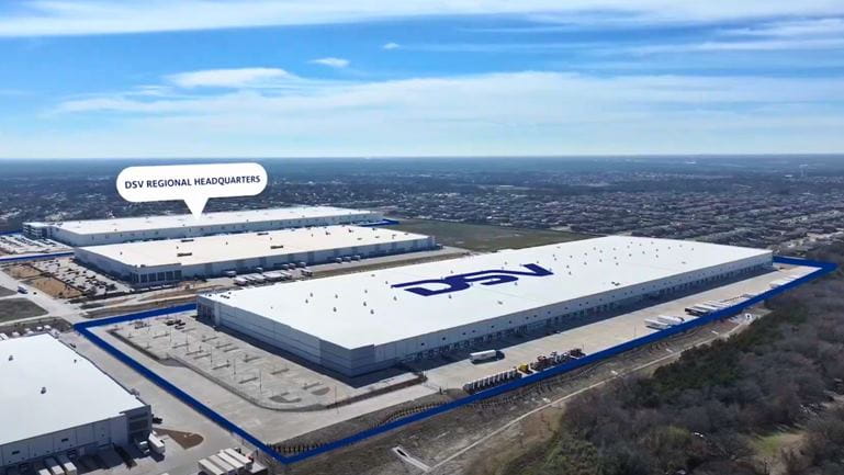 DSV opens second 1 million Sq. Ft. facility in Dallas