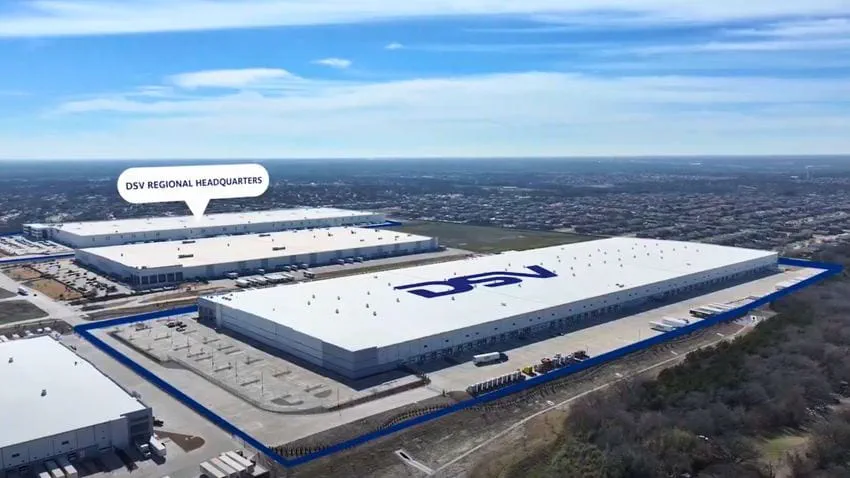 DSV opens second 1 million Sq. Ft. facility in Dallas