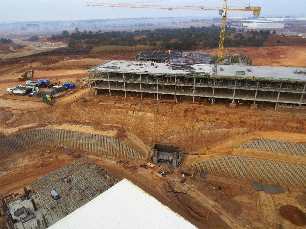 Construction of DSV’s new Gauteng HQ resumes | DSV