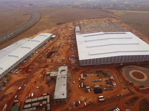 Construction of DSV’s new Gauteng HQ resumes | DSV